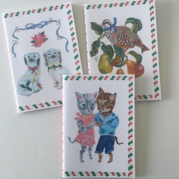 Anthropologie | Office | Nathalie Lete 2 Days Of Christmas Notebooks ...